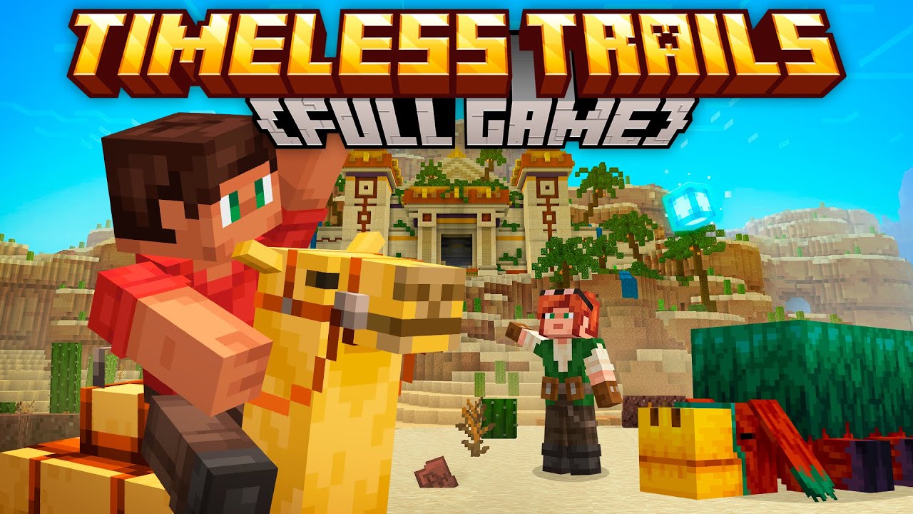 Minecraft x Timeless Trails DLC - Full Gameplay Playthrough (Full Game) - YouTube