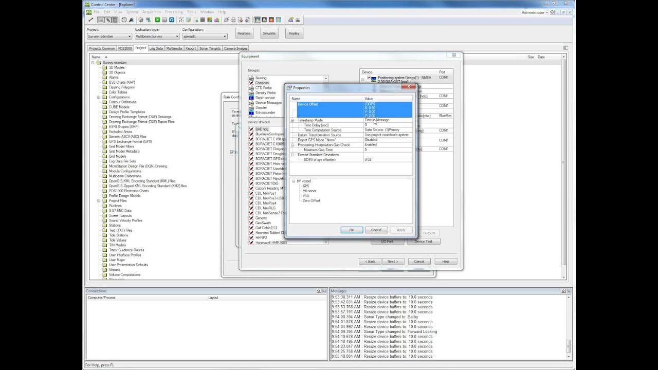 Setup a BlueView Teledyne PDS project - YouTube