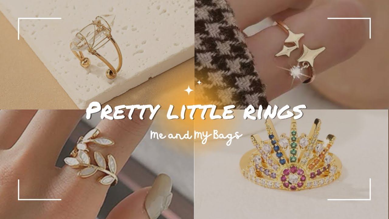 Cute Rings from SHEIN || Adjustable || Good Quality || Affordable 💍💋🌸 ...