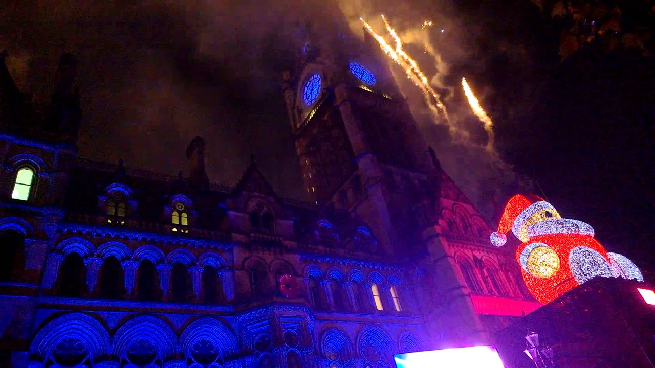 Manchester Christmas Light Switch On 2014 - YouTube