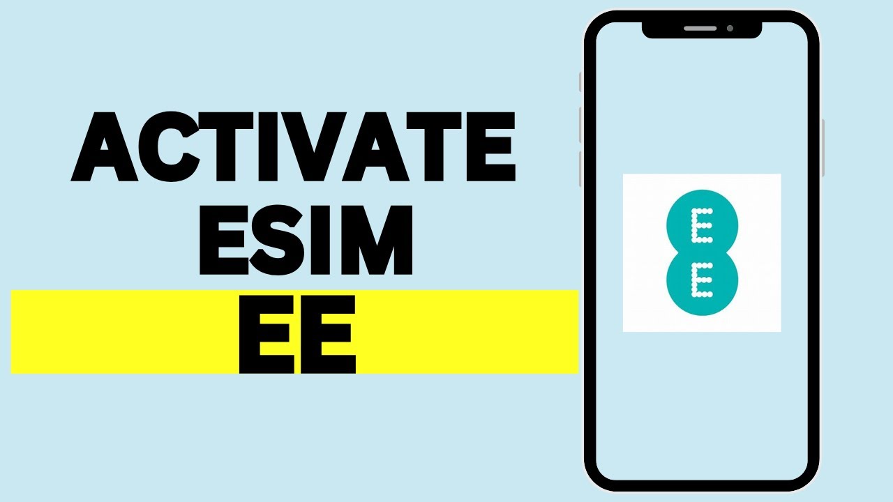 How To Activate EE eSIM (Working) - YouTube
