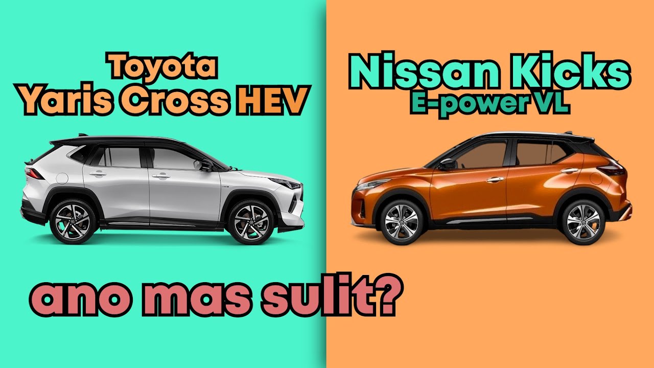 Yaris Cross HEV vs Nissan Kicks VL - YouTube
