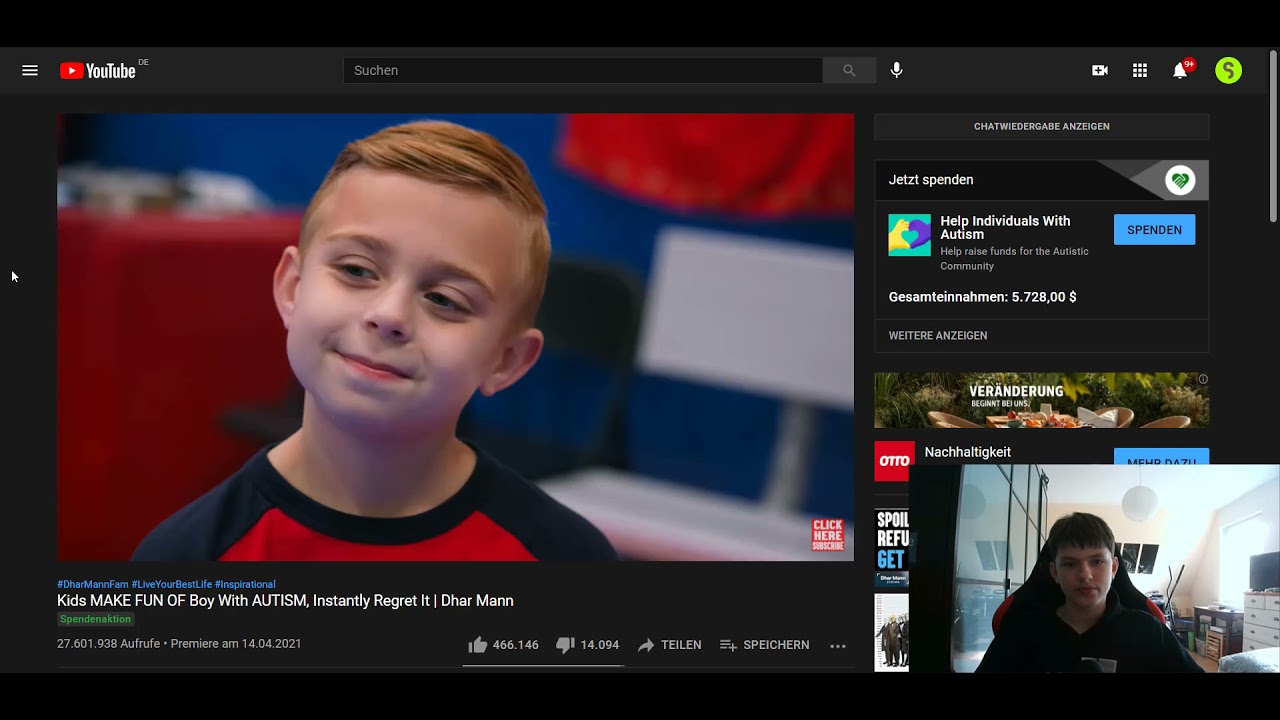Dhar Mann's autism video REACTION - YouTube