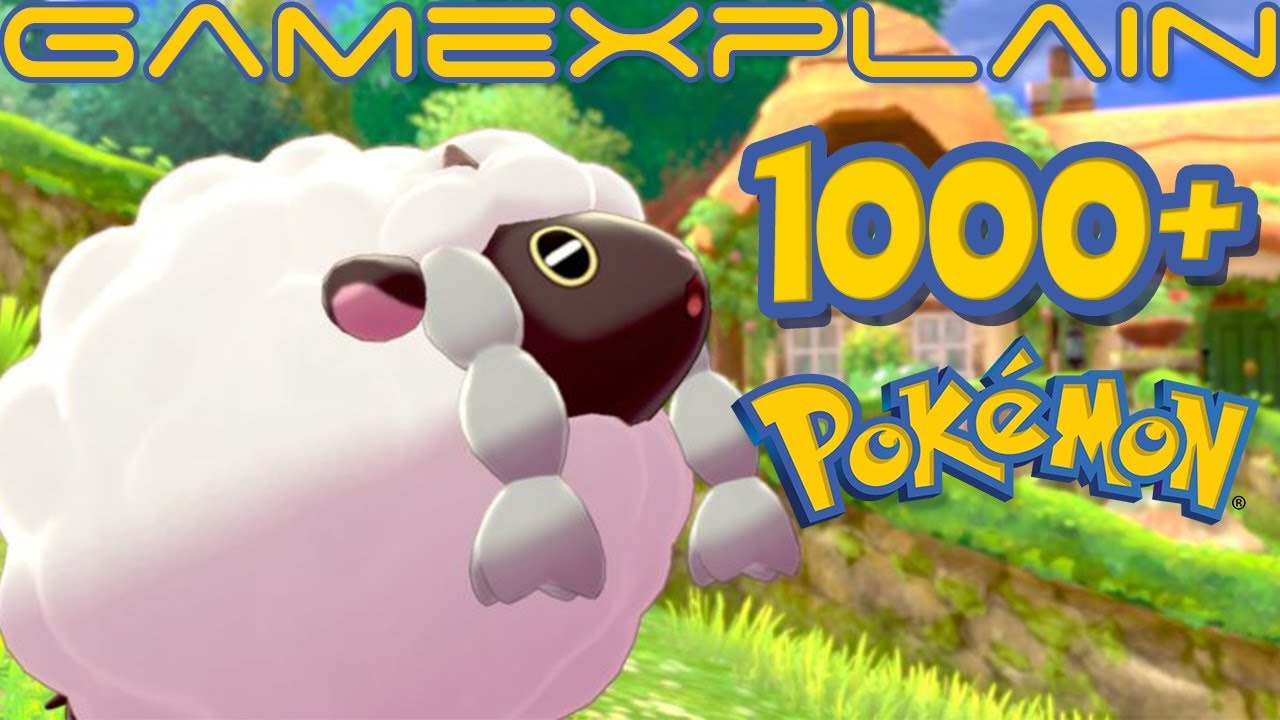 Masuda Reveals There's Now Over 1000 Pokémon With Pokémon Sword ...