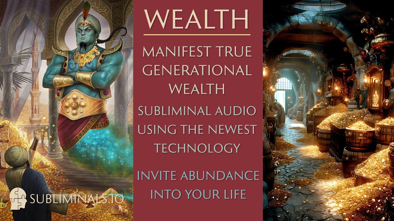 WEALTH - Subliminal Audio - YouTube