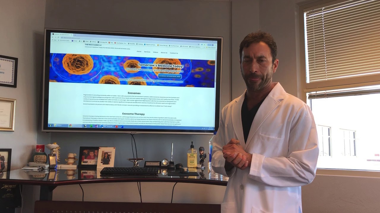 What Are Exosomes? - Dr. Brian Lemper, The N.I.C.E Clinic, Las Vegas NV ...