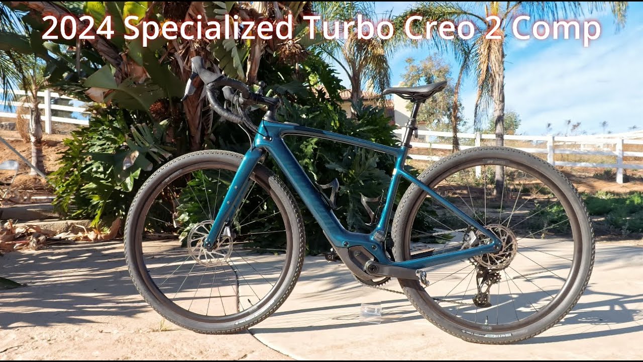 New 2024 Specialized Turbo Creo 2 Comp in Deep Lake Metallic - YouTube