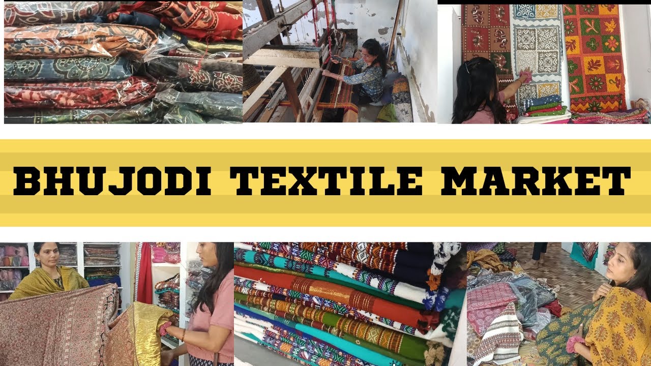 Bhujodi textile market tour | shopping haul | Ashi Nidhi | bhuj - YouTube