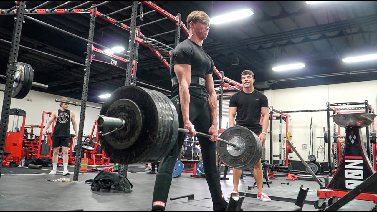 545 Deadlift | Workout with Marshall Crews & Deven Fagan - YouTube