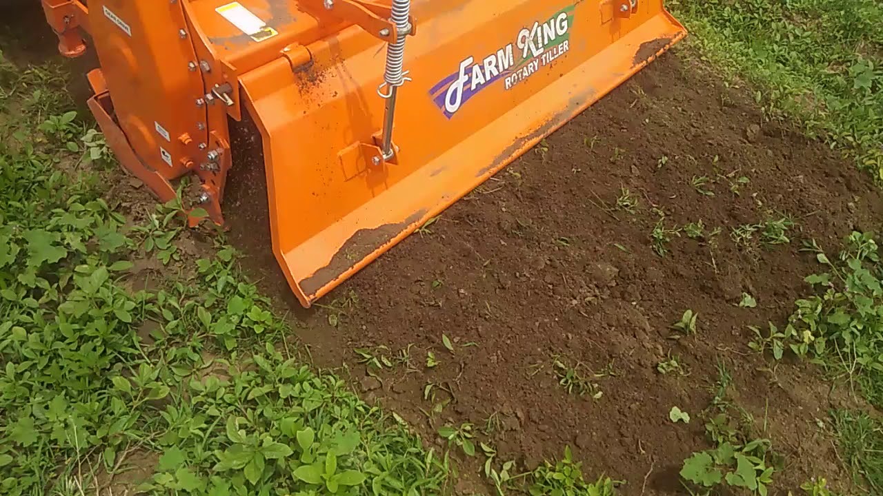 Rotavator Farm King, /Shree Ganesh Tractor (Manmad) - YouTube