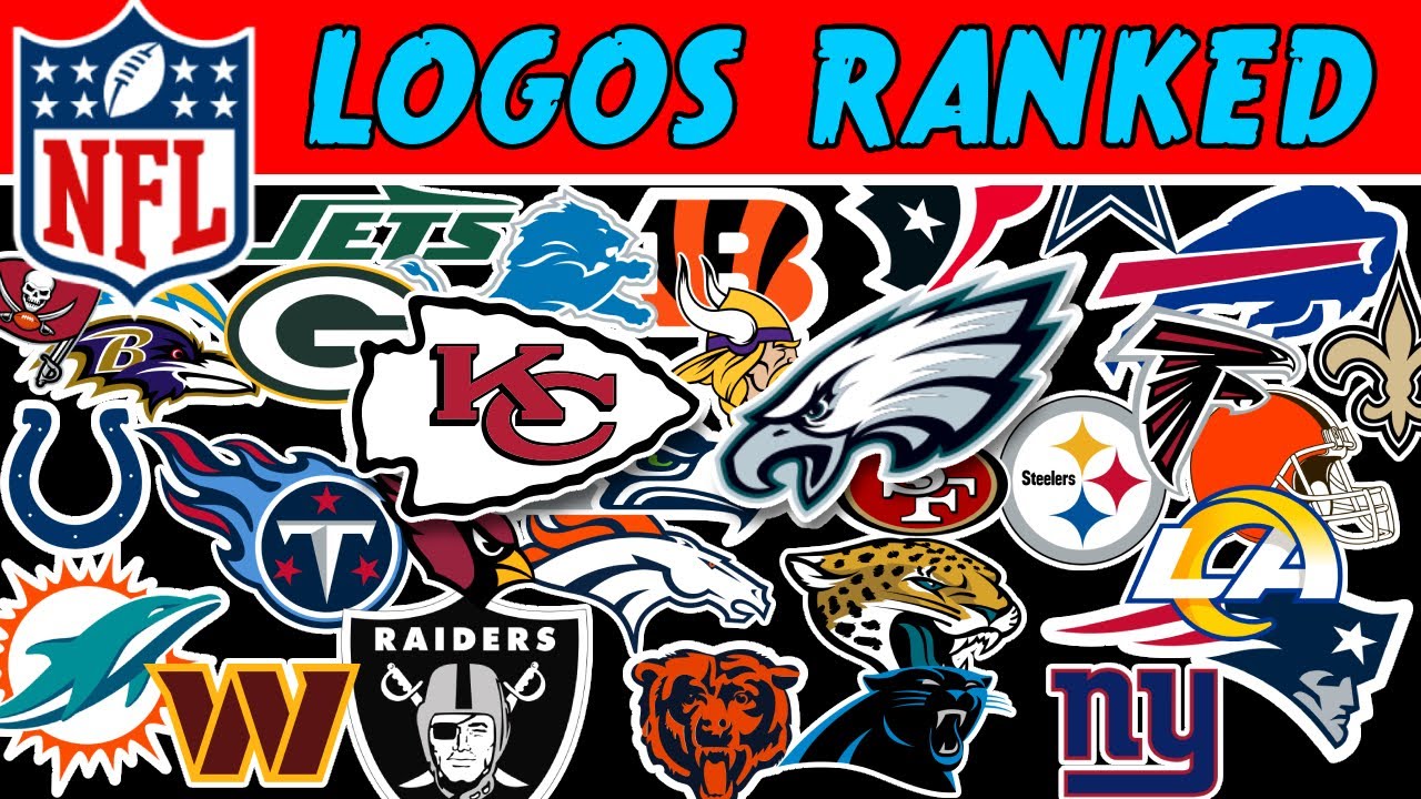 All 32 NFL Logos Ranked - YouTube