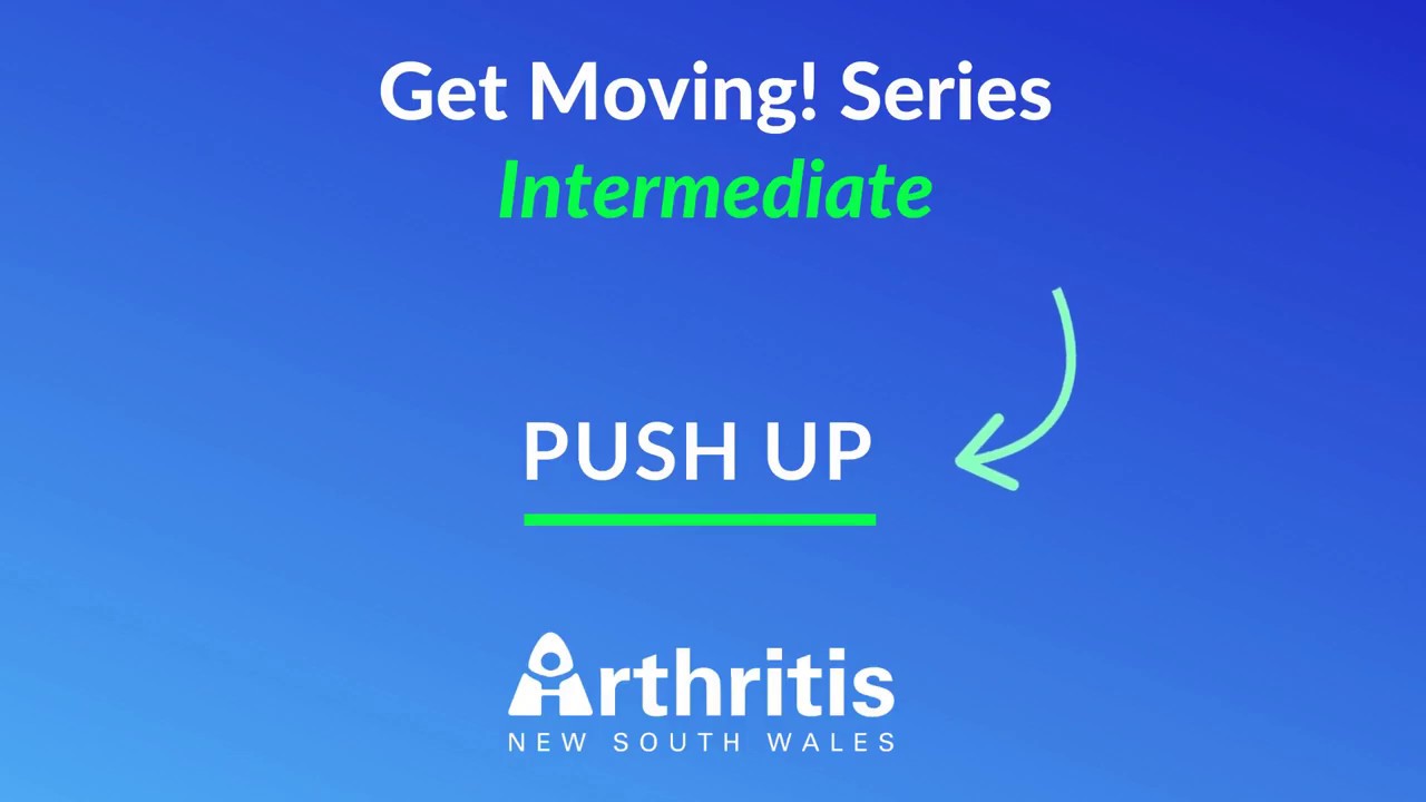 Get Moving! Exercise Series: Intermediate 2. Push Up - YouTube