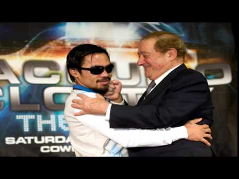 Bob Arum Angry with Pacquiao Calls Him UnProfessional - YouTube