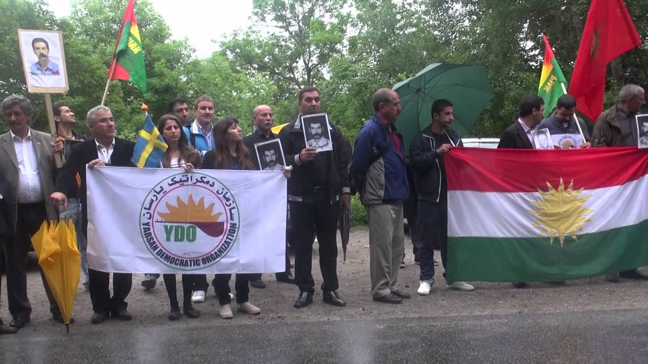 Yarsan demonstration Stokholm - YouTube