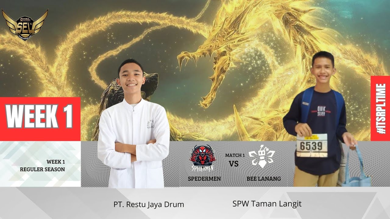 LIVE | SEL S1 | Regular Season Day 1 Week 1 | - YouTube