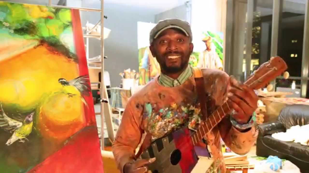 Francis Sling | Making of Tula & Bazjan Carpata painting - YouTube