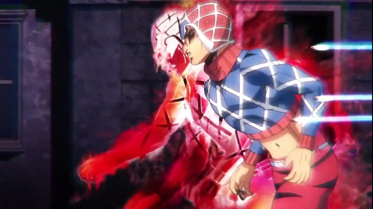 JJBA Golden wind/Diavolo perfectly dodge bullets - YouTube