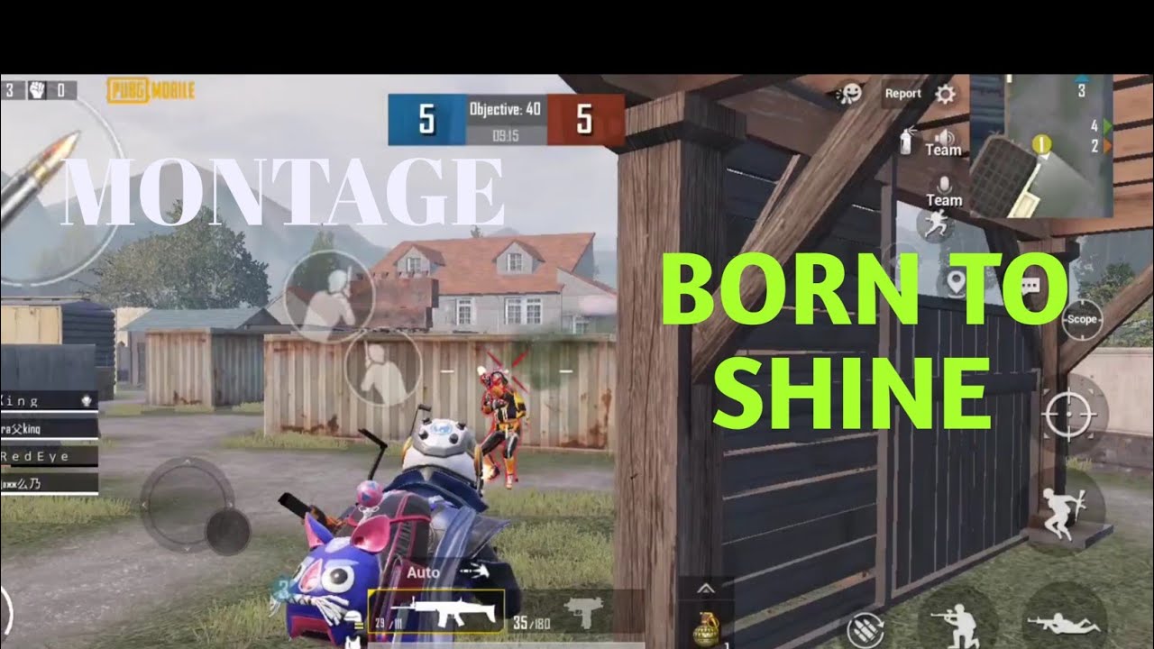 Born To Shine / PUBG MOBILE MONTAGE / TECHNICAL KRISH - YouTube