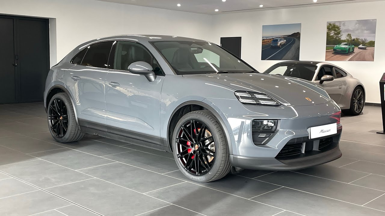 Macan 4S Electric | Slate Grey Neo | WP1ZZZXA7SL153407 - YouTube