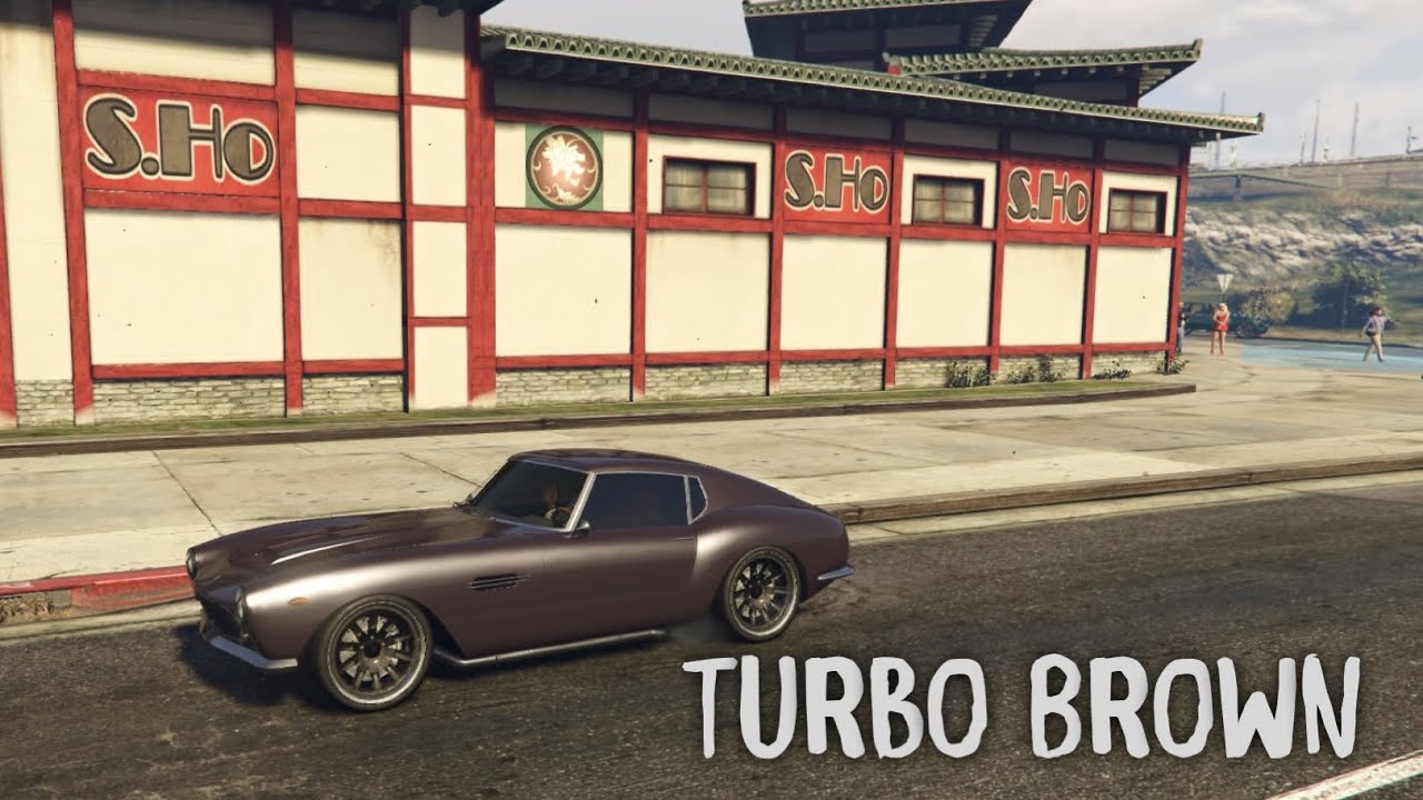 Gta 5 Online - Turbo Brown (Modded Crew color) - YouTube