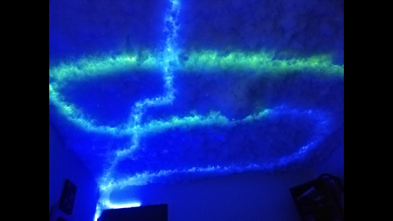 LED CloudSky Gaming Room Tutorial DIY | German |Gamer4Live| LED Watte ...