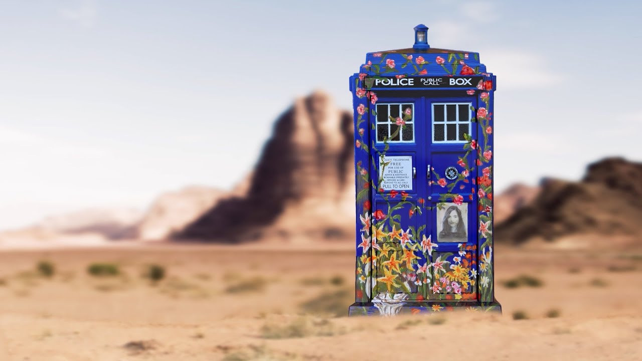 A Relaxing Day Painting the TARDIS - YouTube