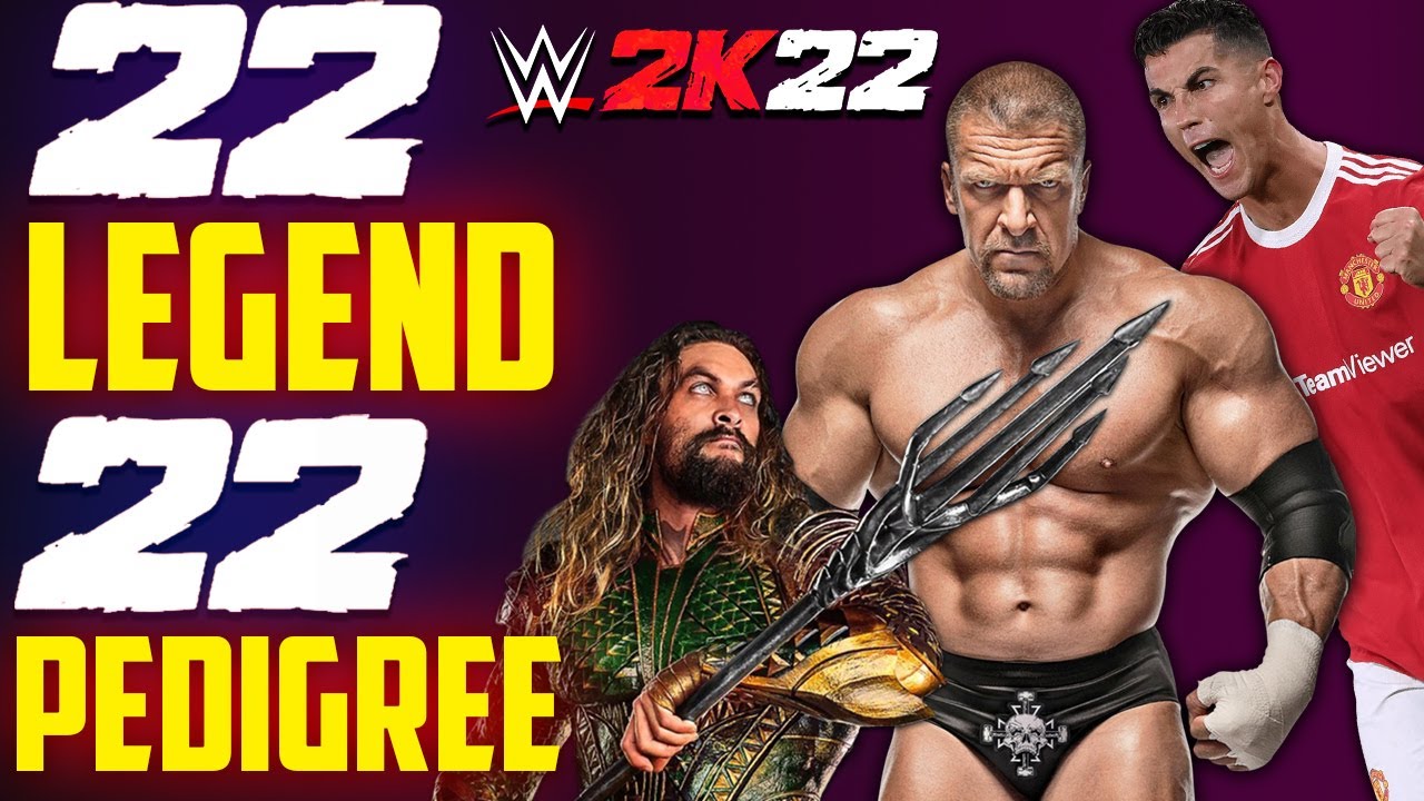 WWE 2K22 - 22 Legend 22 Pedigree ! - YouTube