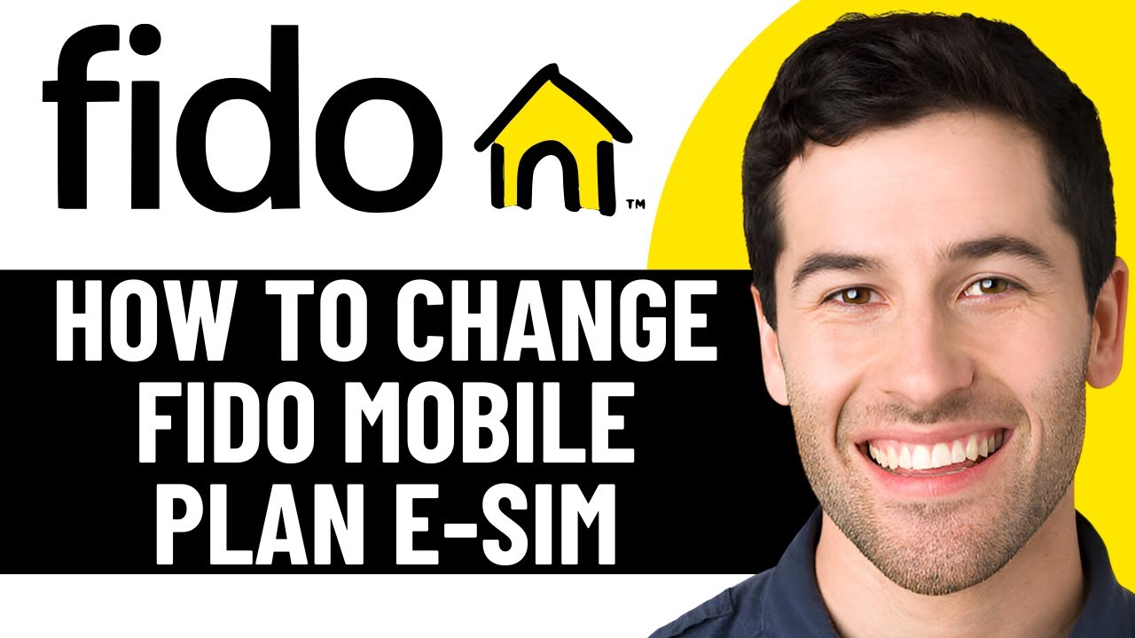 HOW TO CHANGE FIDO MOBILE PLAN E-SIM 2025! (BEST METHOD) - YouTube