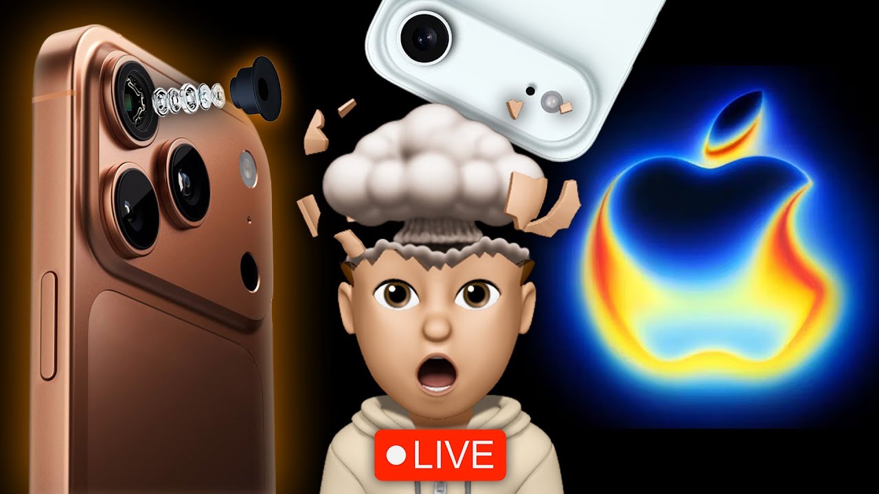 iPhone 17 Event Live Reaction - NEUES iPhone 17 Pro, iPhone 17 Air ...