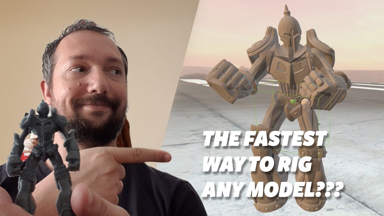 I'm playing with Masterpiece motion - Rigging a model inside VR - YouTube