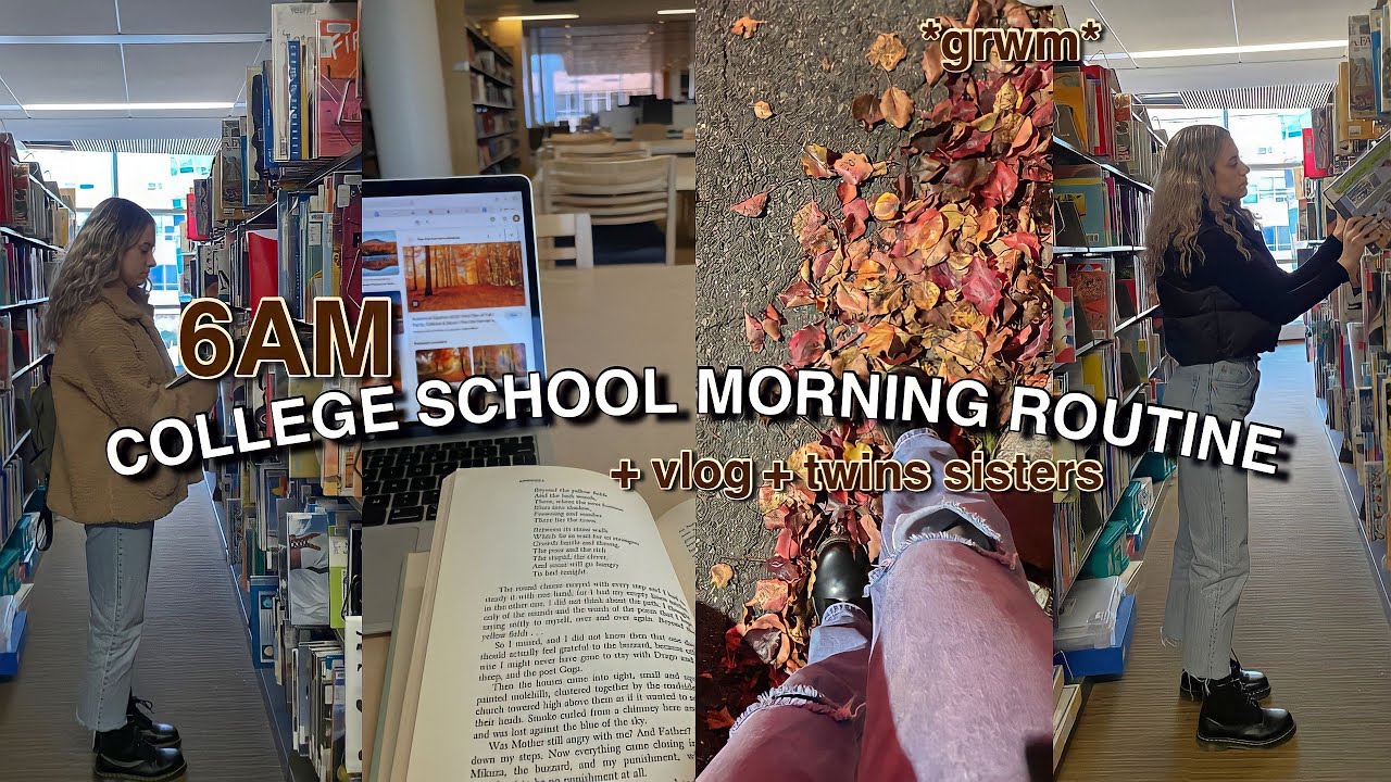 6:30AM COLLEGE MORNING ROUTINE ( in person) #collegemorningroutine ...
