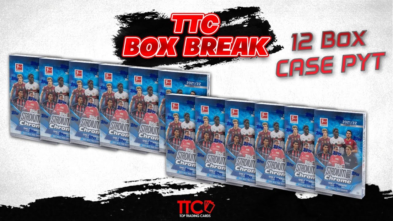 TTC BOX BREAKS ⚽💥 BUNDESLIGA 21-22 STADIUM CLUB CHROME inkl. 1 OF 1 ...