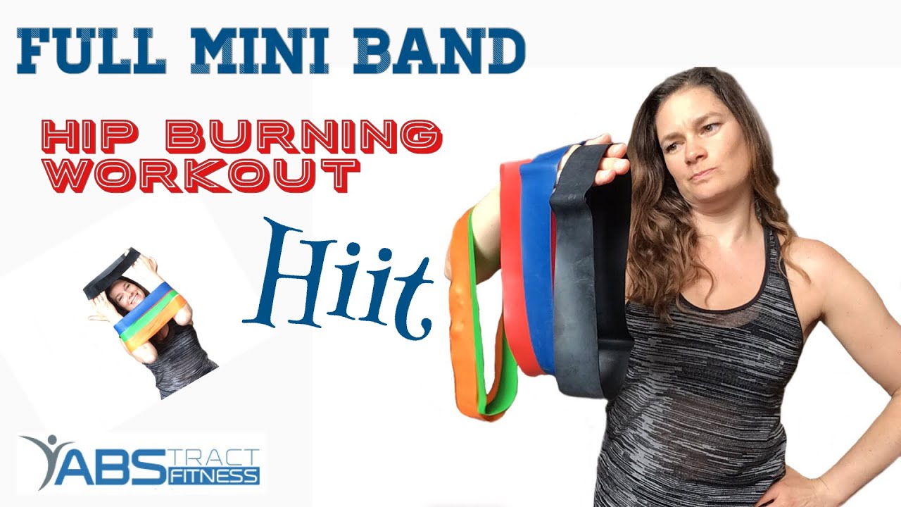 30-Minute, Full Mini Band Hip Burning Workout with Countdown Timer ...