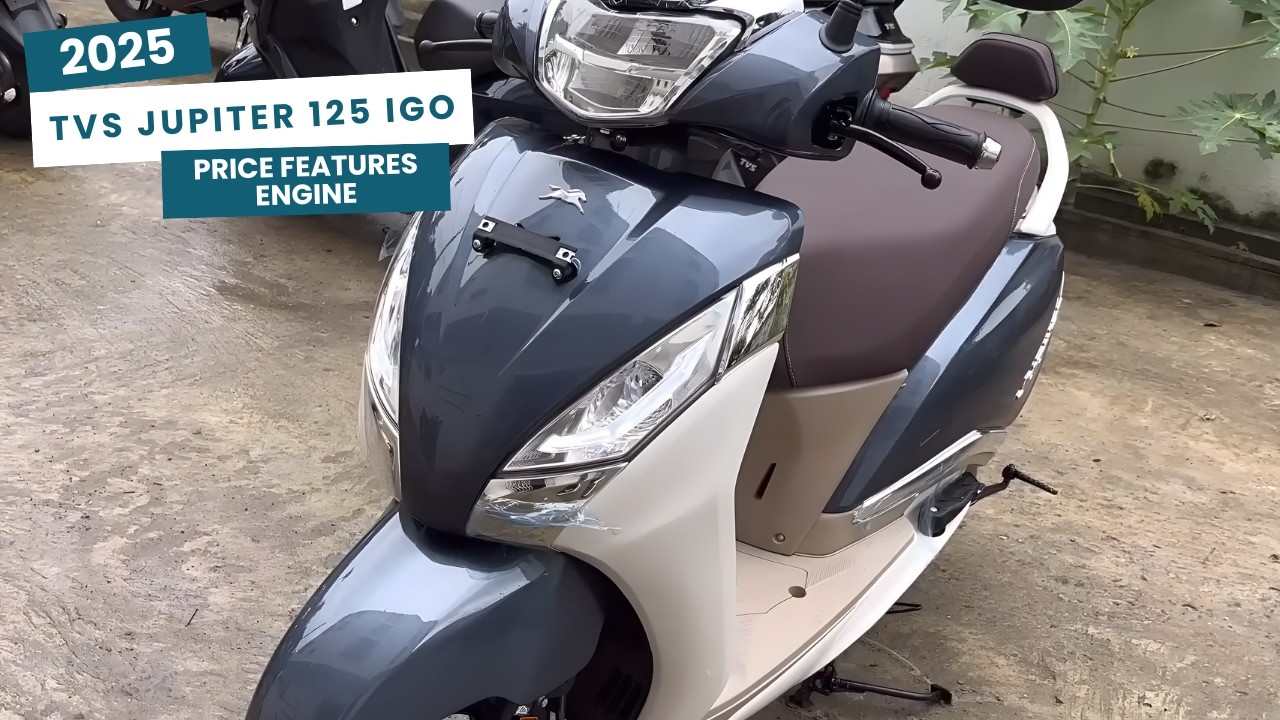 2025 TVS Jupiter 125 IGo Assist OBD 2B New Model Review | On Road Price ...