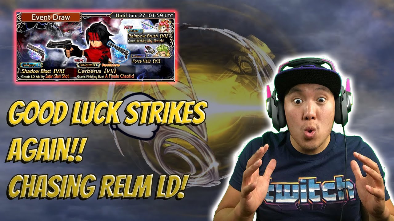 GOOD LUCK STRIKES AGAIN FOR RELM'S LD! Dissidia Final Fantasy: Opera ...