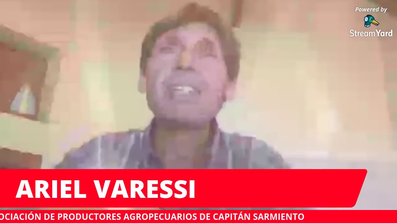 ARIEL VARESSI, PRESIDENTE DE LA ASOCIACIÓN DE PRODUCTORES AGROPECUARIOS ...