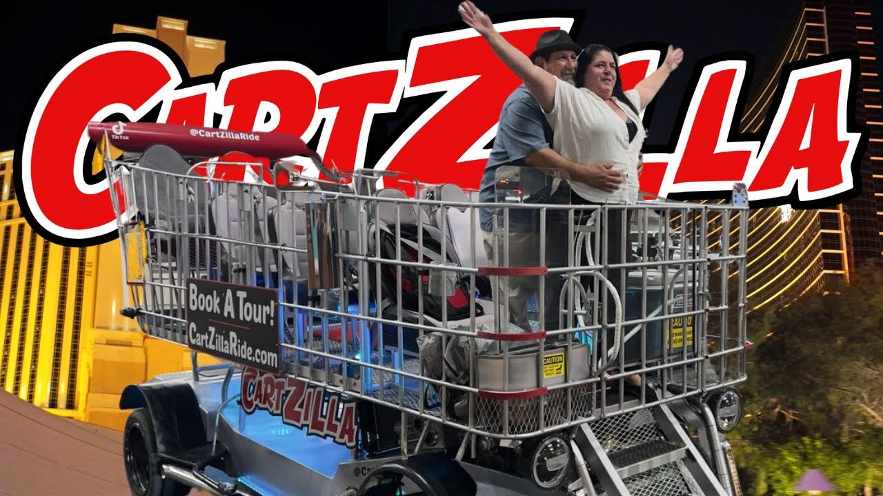 CartZilla Is The BEST Brand New Attraction In LAS VEGAS!! - YouTube