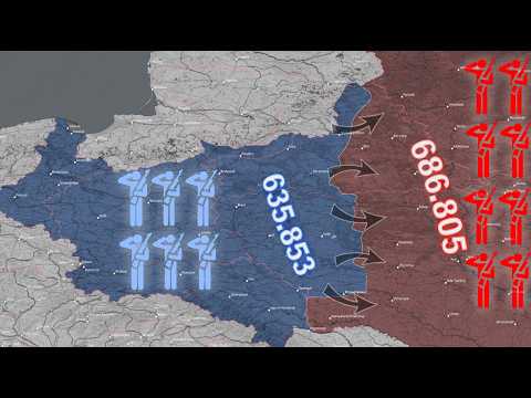 Polish-Soviet War Every Day with Army Sizes