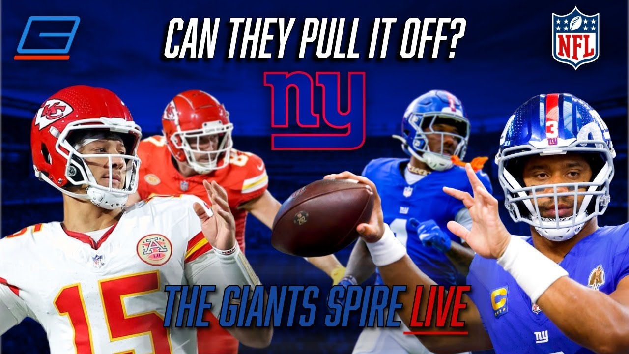 GIANTS OR CHIEFS? WHO WANTS IT MORE? | The Giants Spire LIVE - YouTube