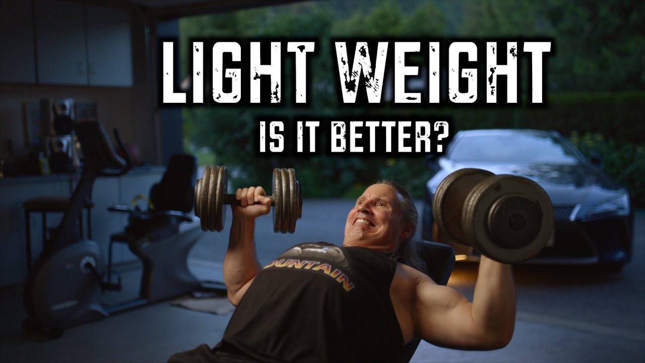 LIGHT WEIGHT, is it BETTER for Natural Bodybuilders? - YouTube