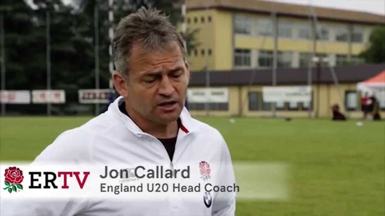 Jon Callard: England U20 will "embrace the experience" - YouTube