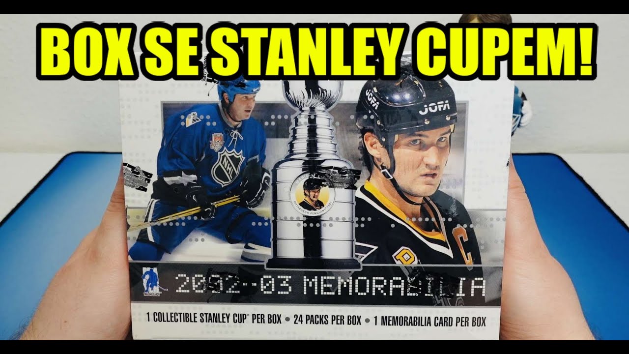 Stanley Cup Box?! 😲 2002-03 In The Game Memorabilia Hobby Box Break ...
