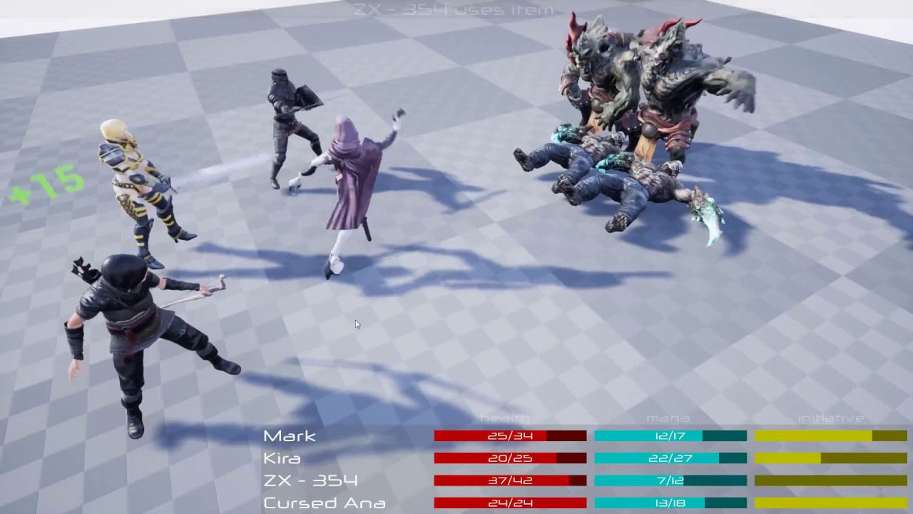 jRPG Template - Demo Gameplay - YouTube