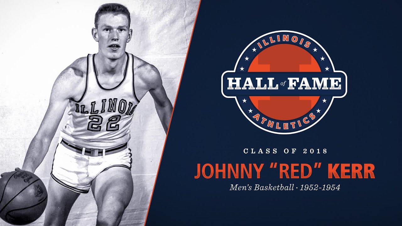 Johnny “Red” Kerr - 2018 Illinois Athletics Hall of Fame - YouTube