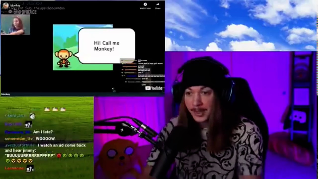 Timotainment and Jimmyhere say monkey - YouTube