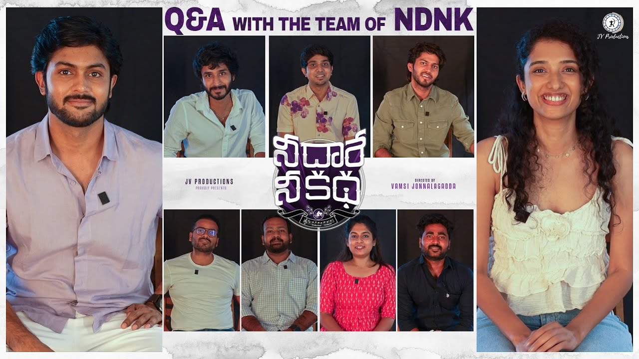 Q&A with the Team NDNK | Nee Dhaarey Nee Katha | JV Productions - YouTube
