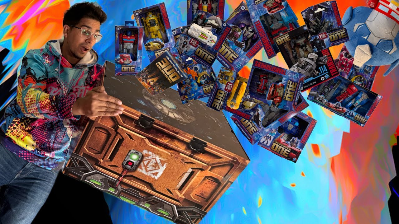 Hasbro Pulse Sent Me a BOX OF TRANSFORMERS ONE! - YouTube