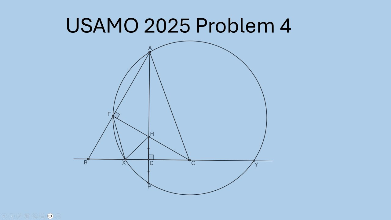USAMO 2025 Problem 4 - YouTube