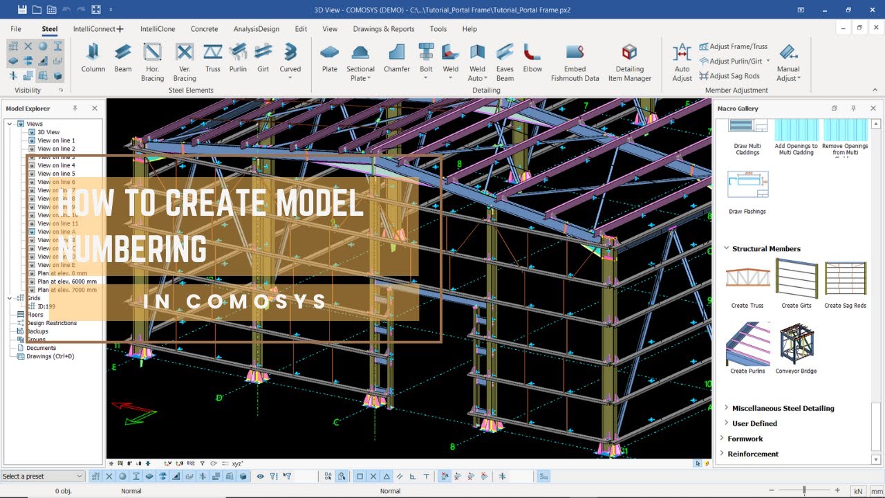 How to Create Model Numbering in COMOSYS - YouTube
