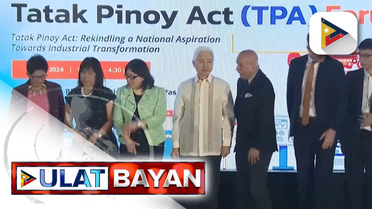 Tatak Pinoy Act, ganap ng batas - YouTube